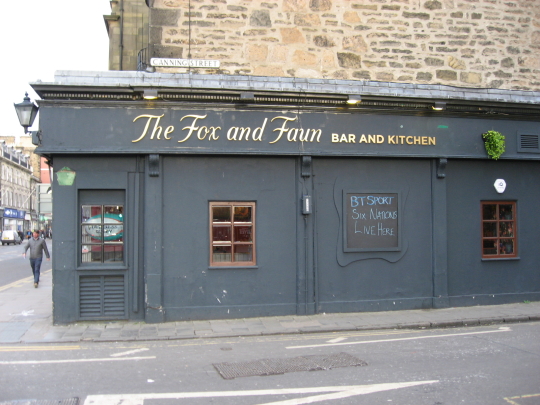 The Fox and Faun (Edinburgh) | PubQuizzy